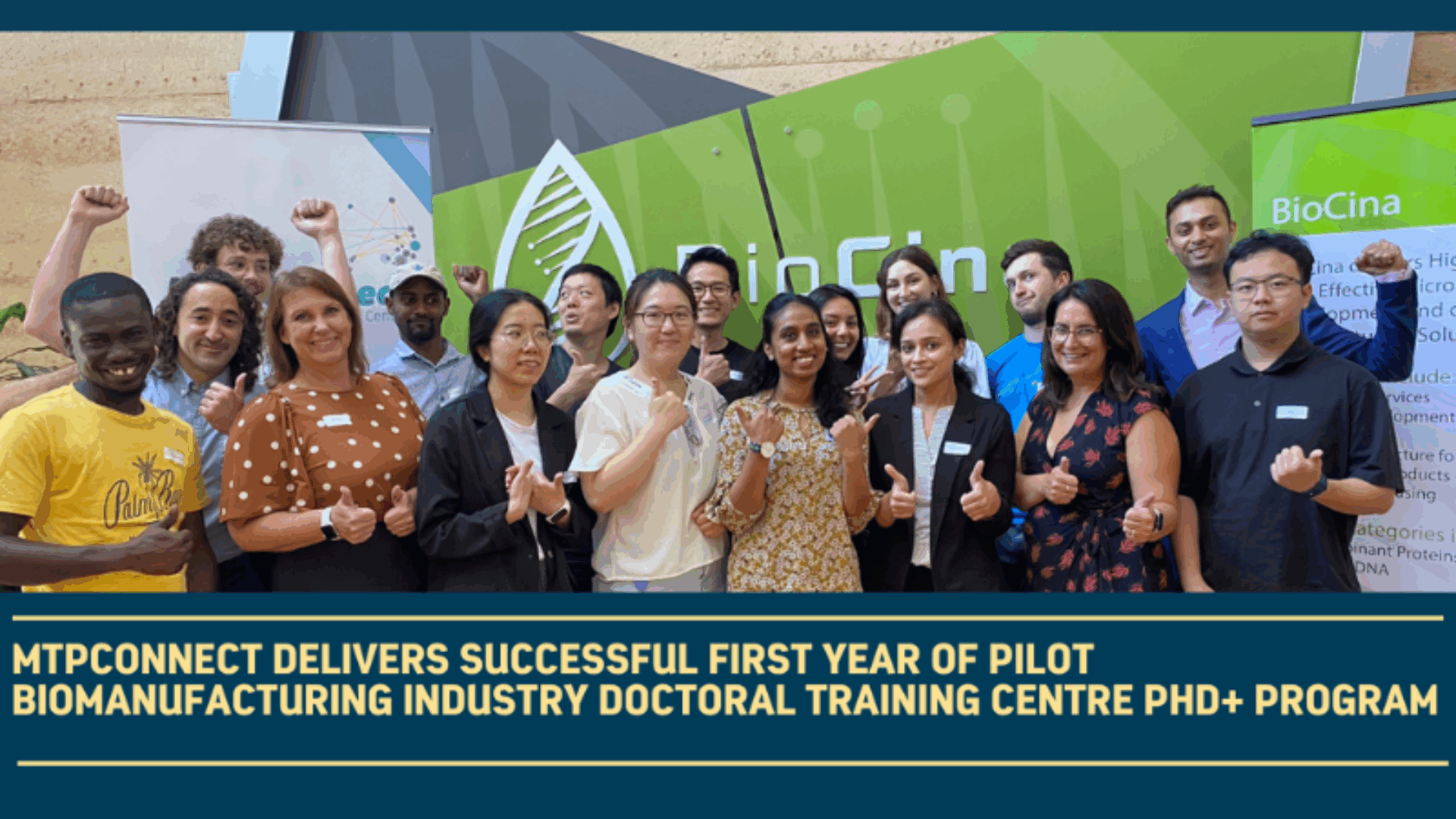 First year of South Australia's Biomanufacturing Industry Doctoral ...